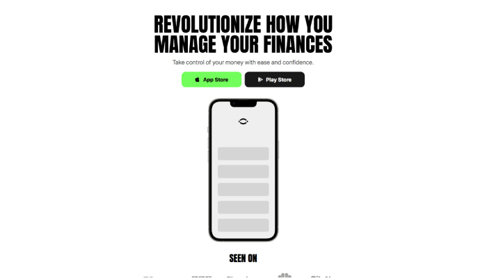 Landing Page for App | Tempeld
